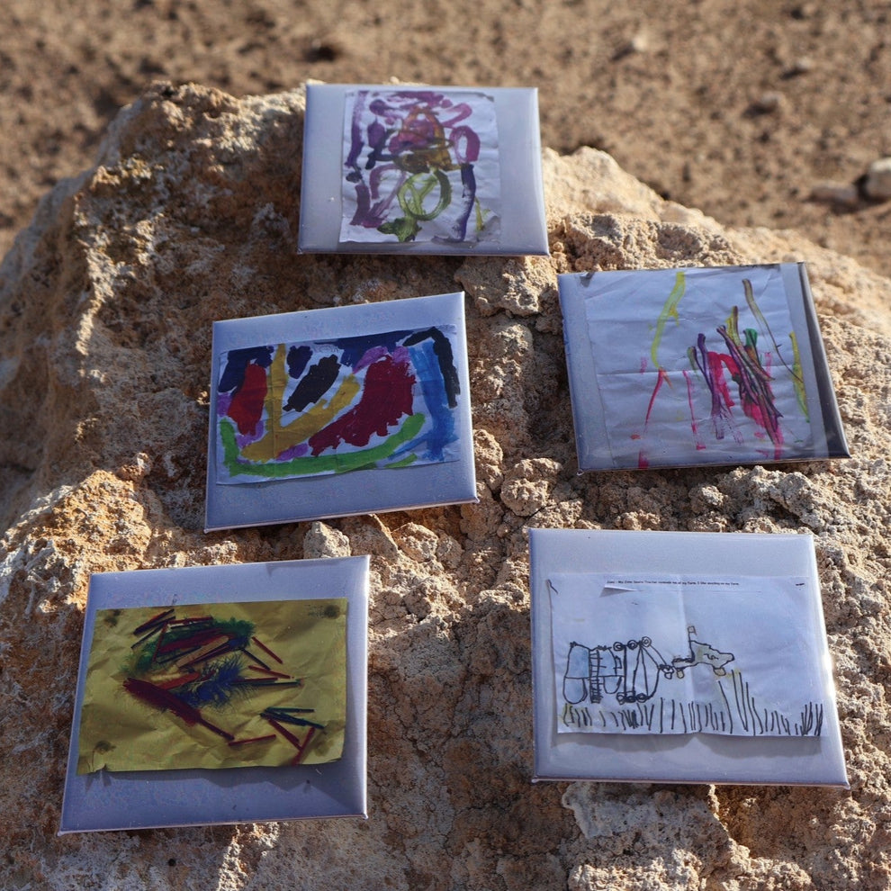 Kids Drawings Converted Into Magnets – EP Magnets & Prints